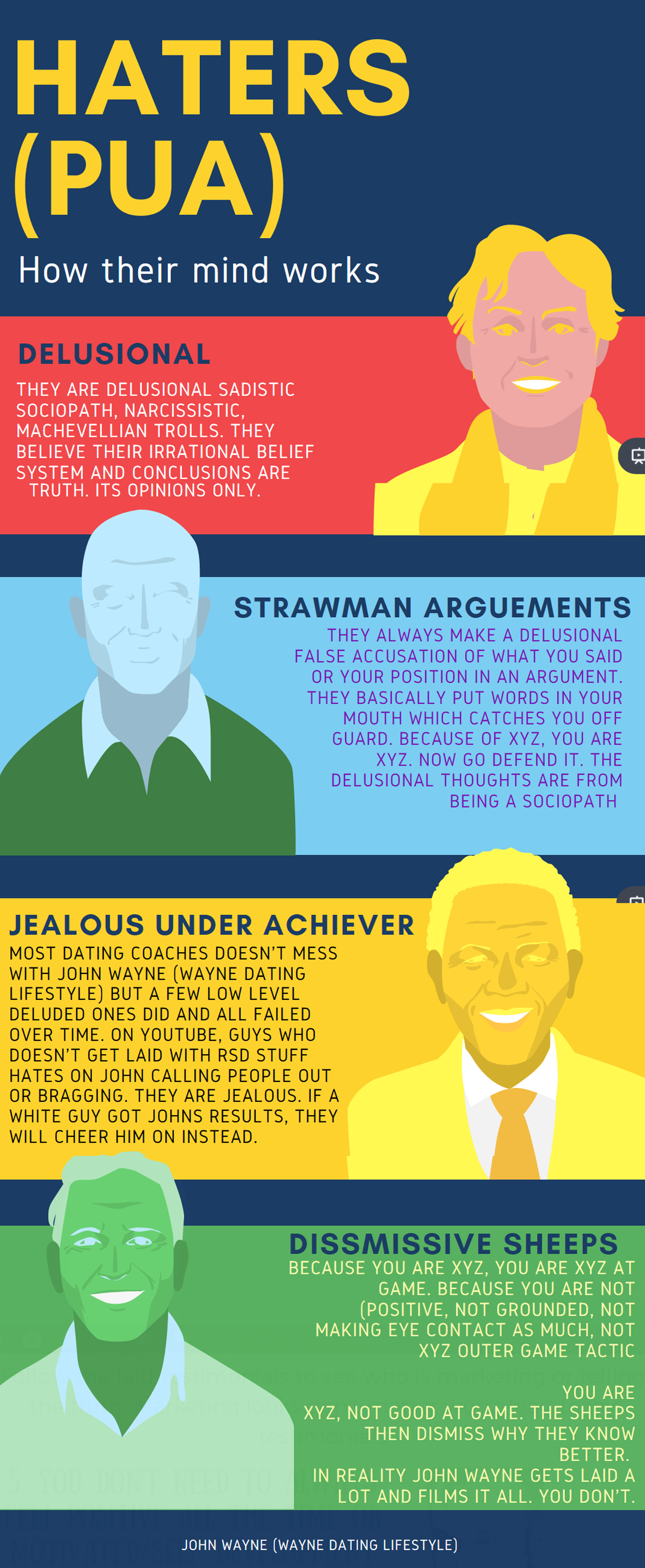 Infographic about haters – World's BEST Daygame Coach with 672 Laid ...